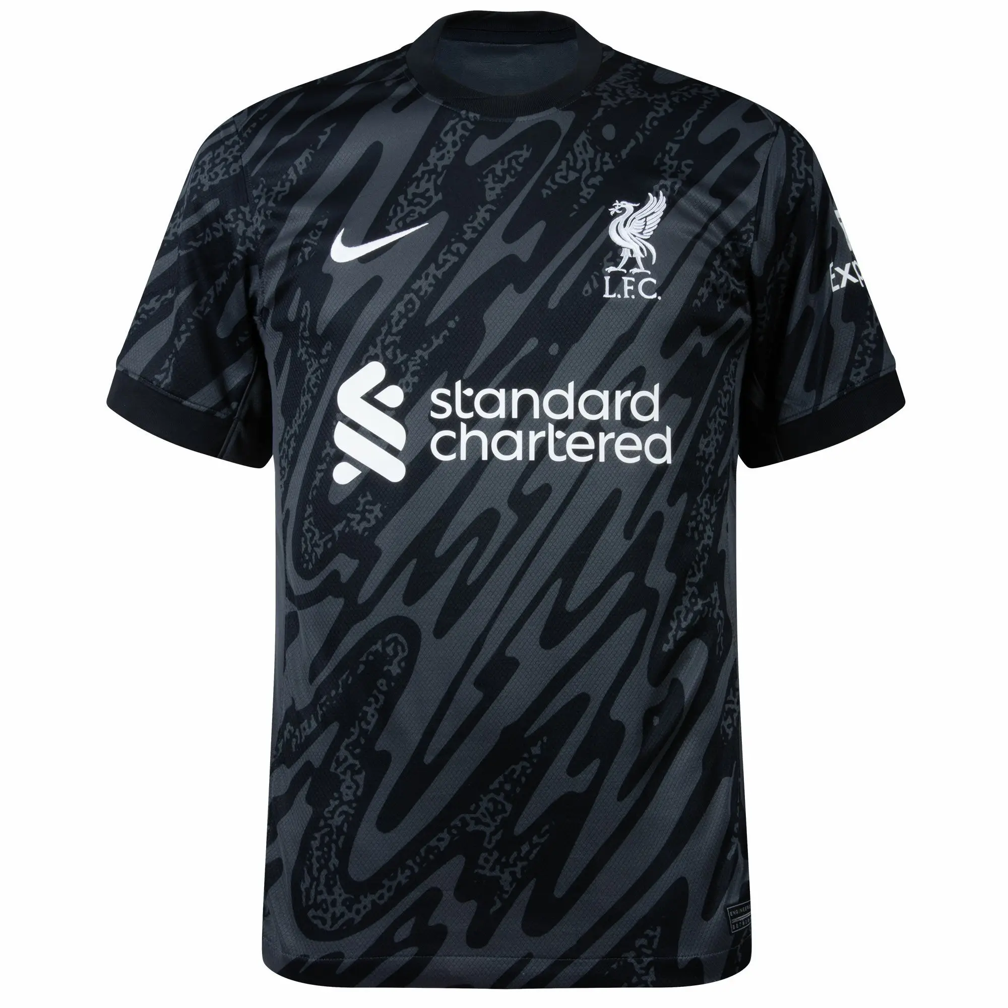 Camisa Goleiro Liverpool Preta 2024/25 Masculina - Malta esportes